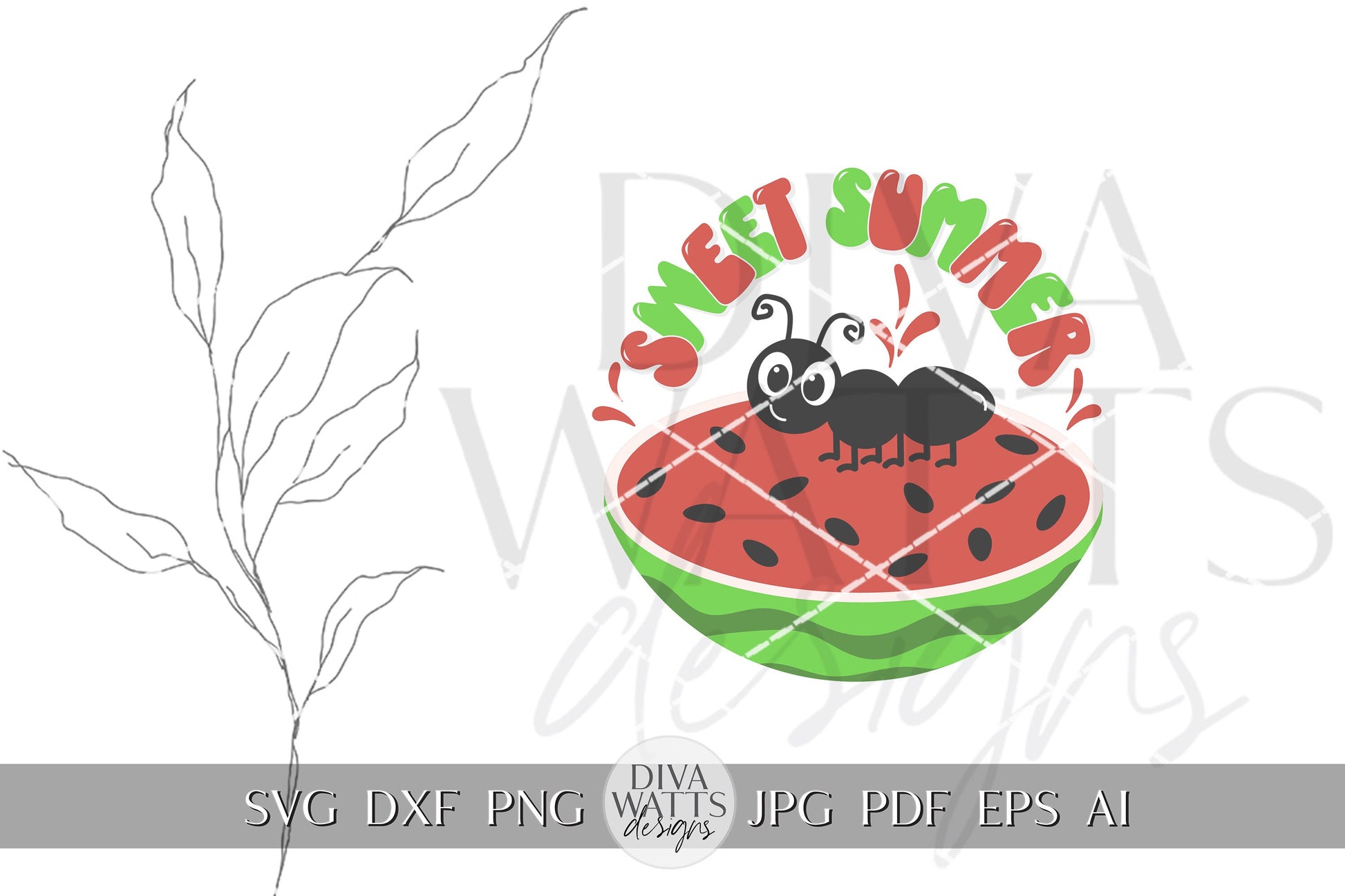Sweet Summer SVG Summer Watermelon svg Door Hanger For Summer SVG Door ...