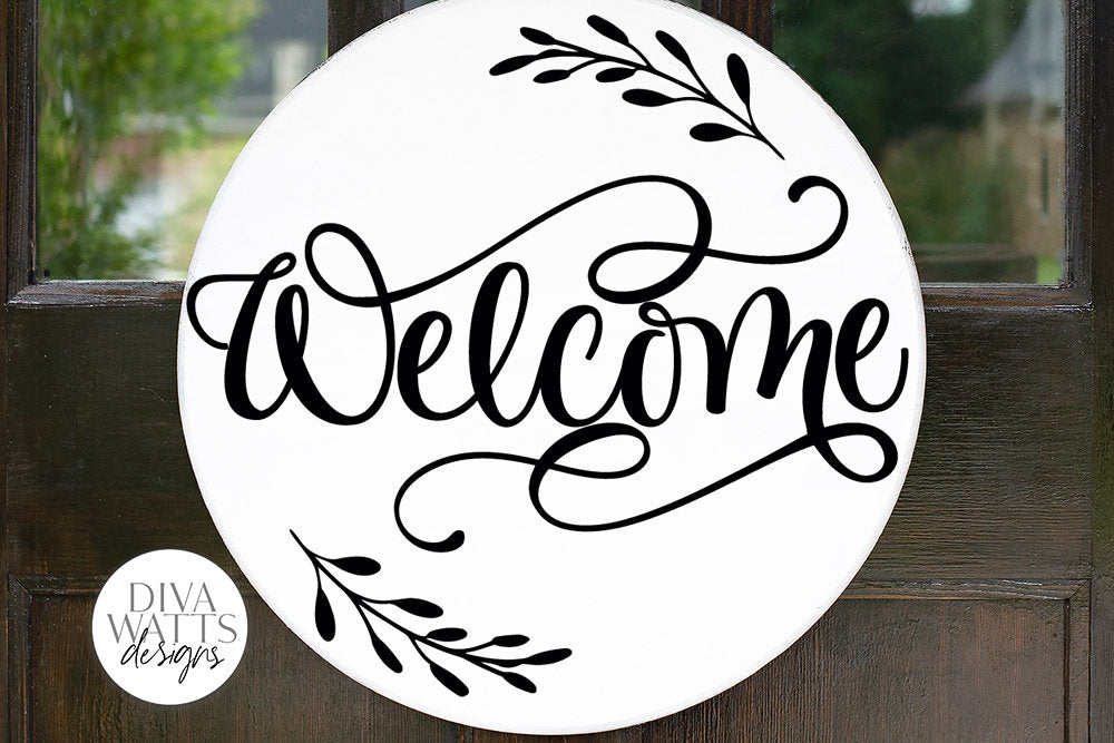 Welcome SVG | Farmhouse Design – Diva Watts Designs